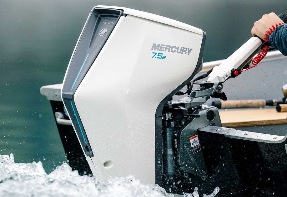 Elektrische motor boot: Mercury Avator 7.5e - Holland Sport Boat Centre